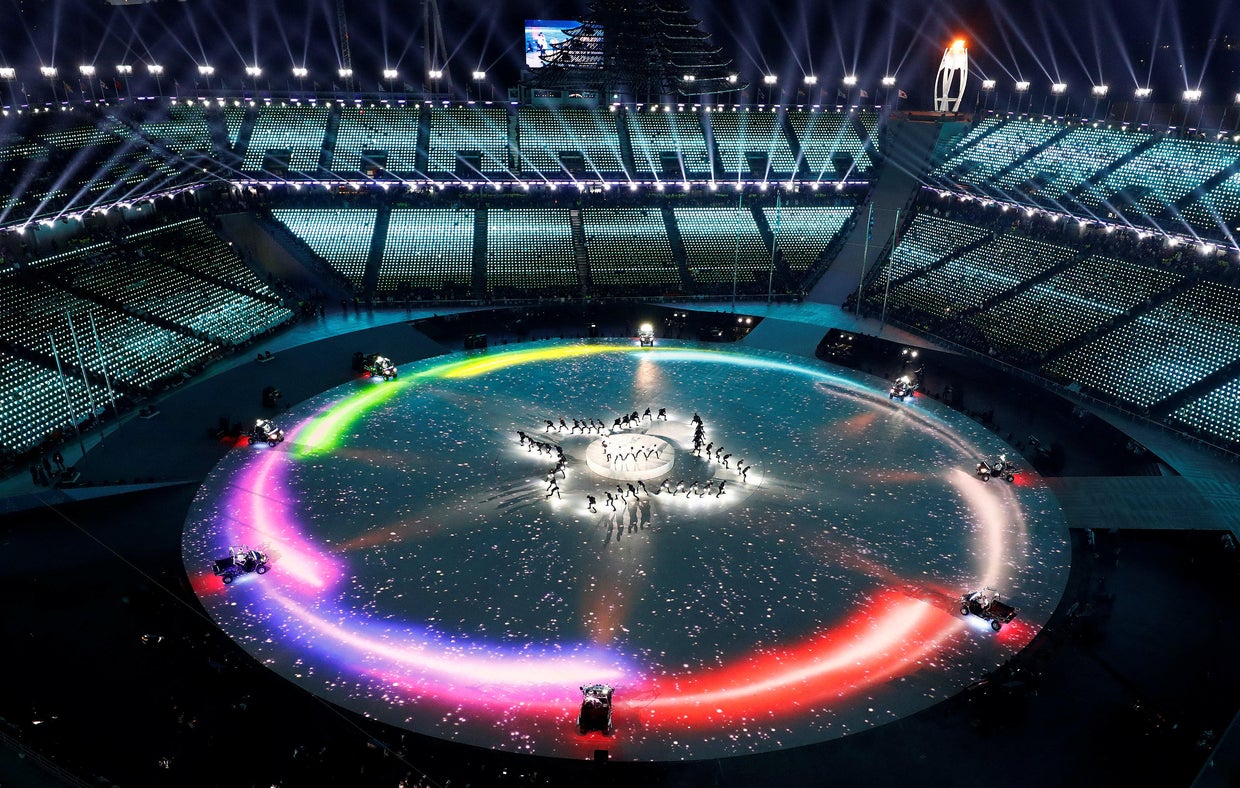 2018 Olympics: Spectacle of Winter Games' Closing Ceremony