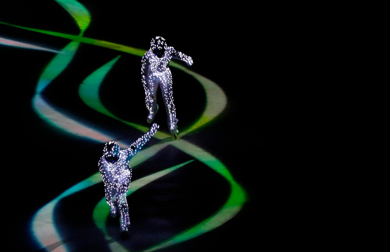 2018 Olympics: Spectacle of Winter Games' Closing Ceremony