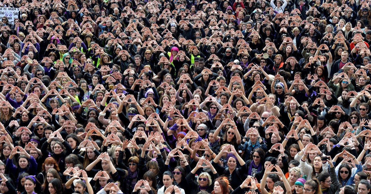 International Women's Day: Demonstrators strike, protest around the ...