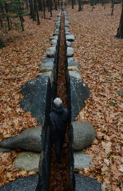 Review: Documentary on landscape artist Andy Goldsworthy, "Leaning Into ...