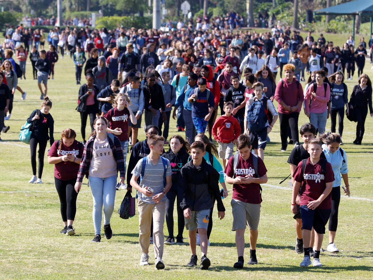 Student walkouts across U.S. protest gun violence