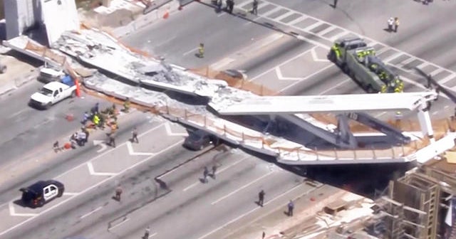 Witnesses describe harrowing Florida bridge collapse: "It's totally ...
