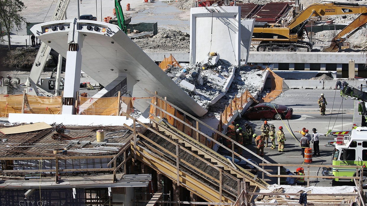 Bridge collapse: 6 dead after Florida International University (FIU ...