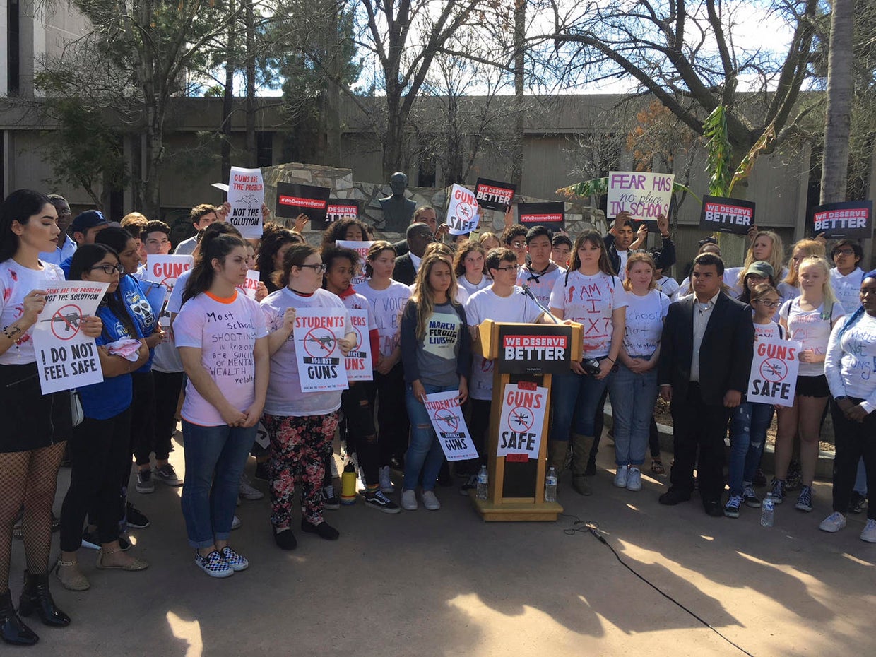 Student walkouts across U.S. protest gun violence