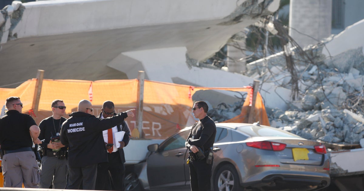 At least 6 crushed to death in Florida bridge collapse - CBS News
