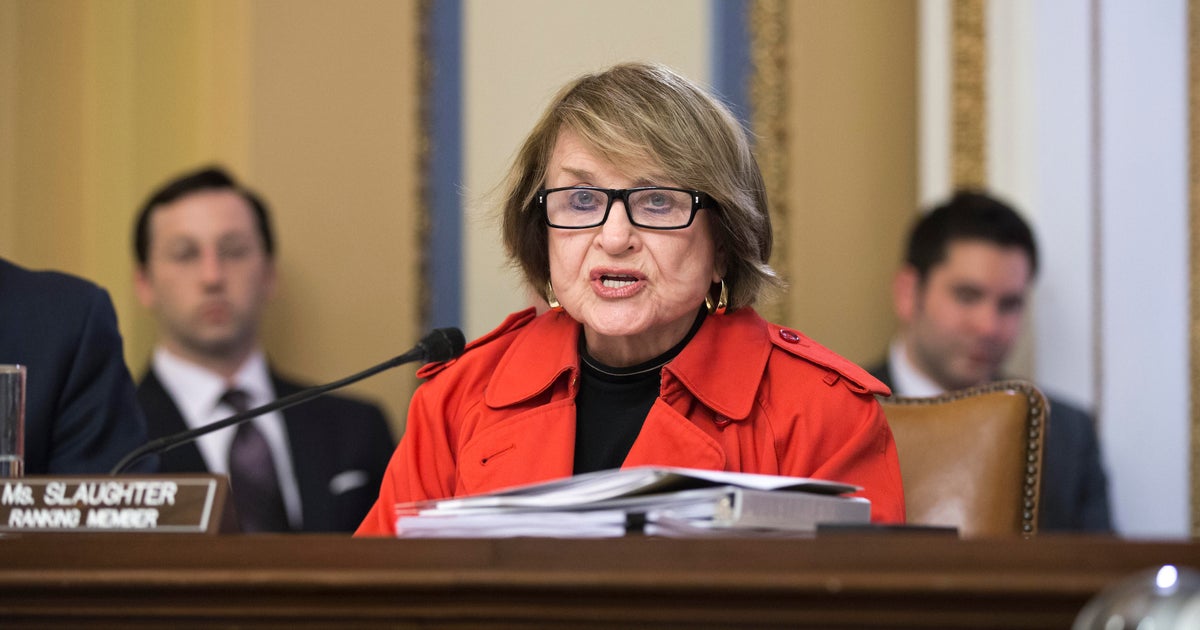 Louise Slaughter, New York congresswoman, dead at 88 - CBS News