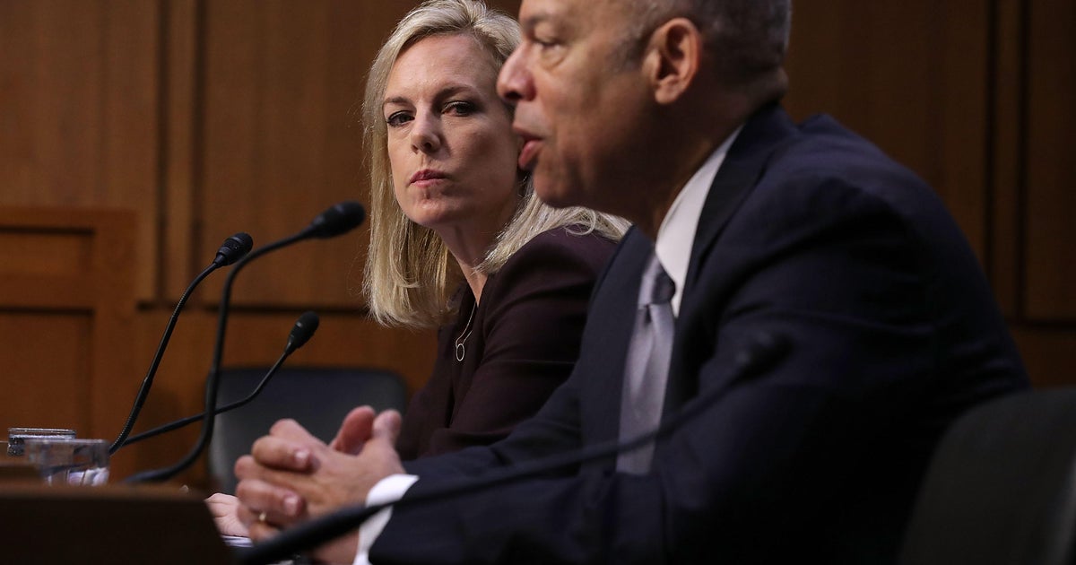 Lawmakers press DHS officials on protecting election integrity - CBS News