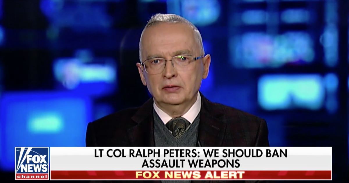 Ralph Peters, Fox News contributor, quits over Trump administration ...