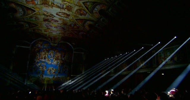 Sistine Chapel comes alive in immersive experience - CBS News