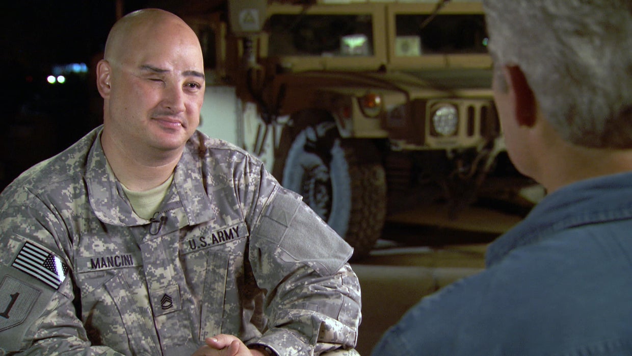 Brian Mancini's Brain: How IEDs may be physically causing PTSD - CBS News