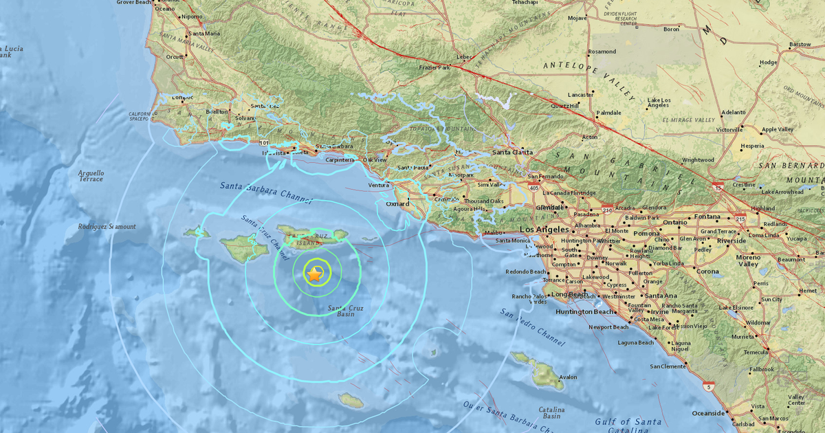 Los Angeles earthquake today: Magnitude 5.3 quake strikes near Channel ...