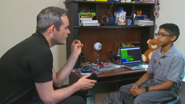 12-year-old "cyber ninja" shows how a hacker's poison can spread - CBS News