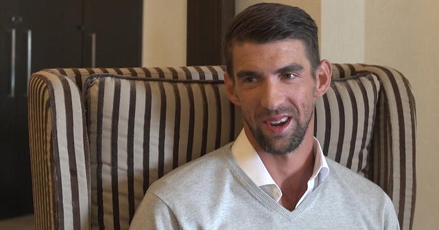 Michael Phelps' new mission outside the pool - CBS News