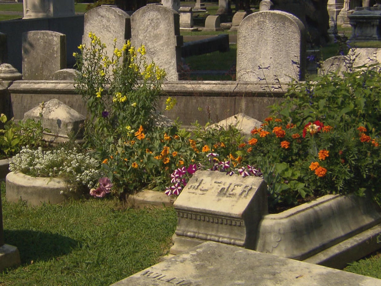 Grave gardening: Tending more than just flowers - CBS News