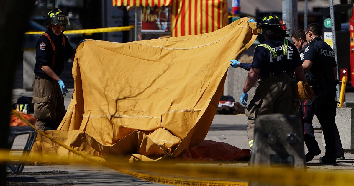 Toronto van rampage highlights importance of street safety - CBS News
