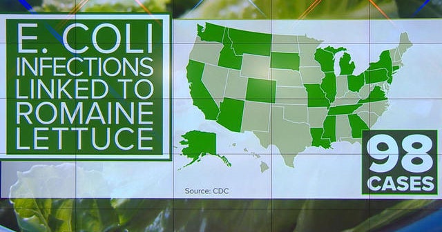 E. coli outbreak spreads to 3 more states - CBS News
