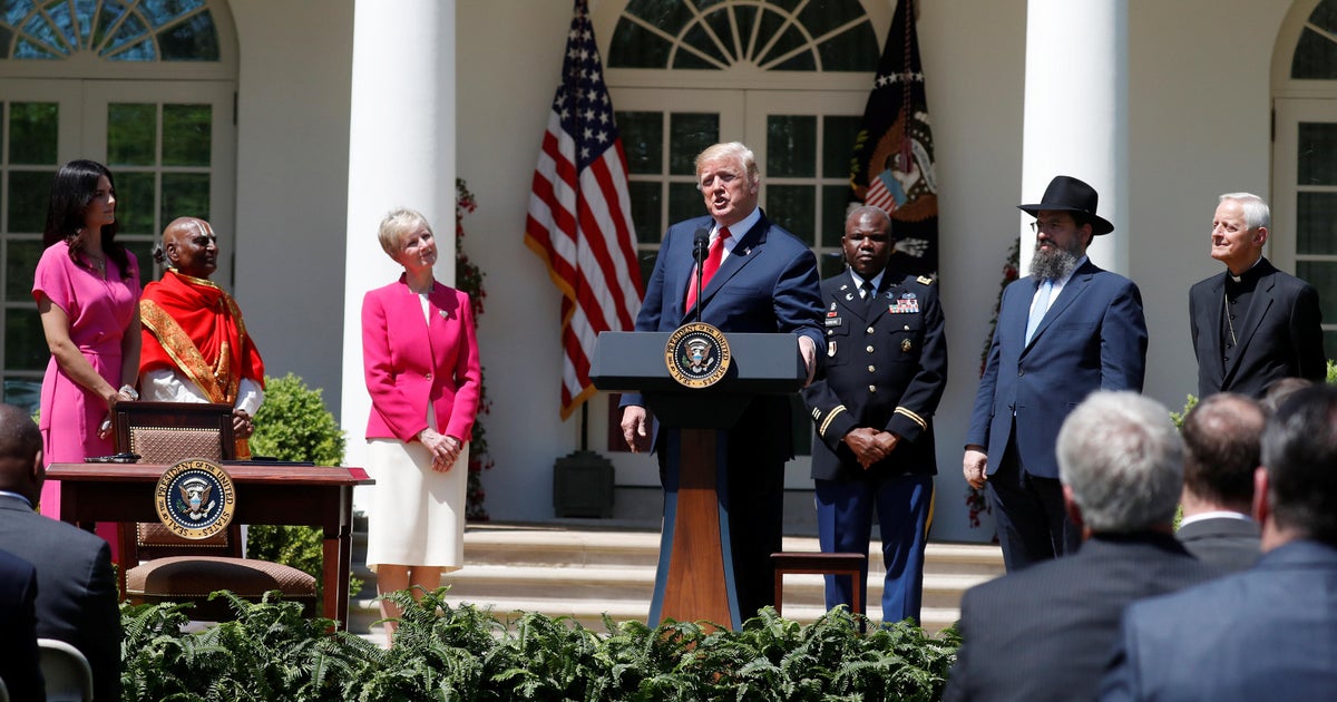 Trump signs order to protect religious freedom, establishes new White ...