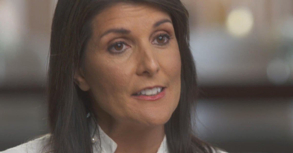 Nikki Haley on Trump, "confusion," and speaking her mind - CBS News