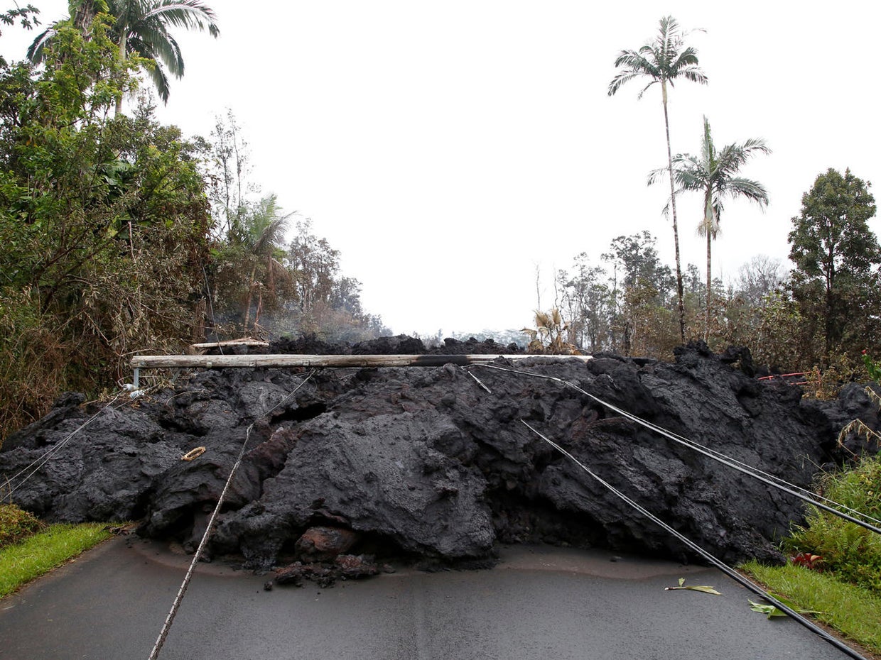 Volcanic eruption in Hawaii