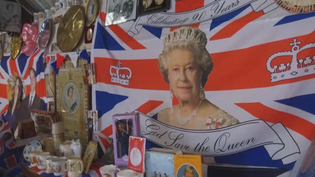 Britain's queen of royal memorabilia - CBS News