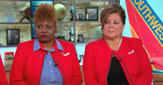 Heroic Southwest Flight 1380 crew describe moments after engine ...