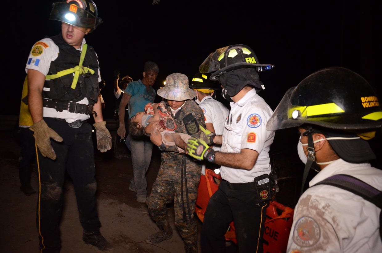 Guatemala volcano: Rescue operations underway amid unrelenting ...