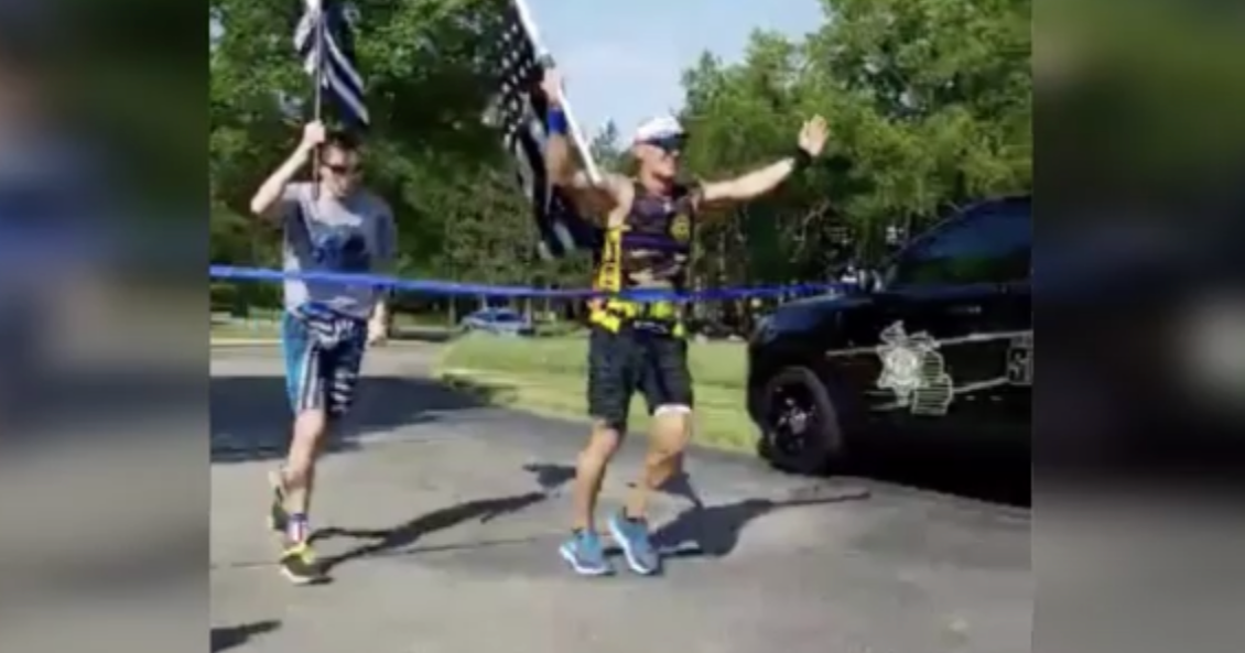 Man runs 160 miles across Michigan to raise money for families of ...