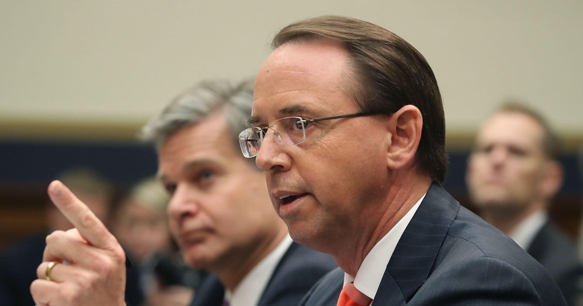 Rod Rosenstein hearing: Deputy Attorney General told "Get your act ...