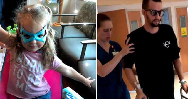 3-year old Molly McCabe saves Dad's life by using Facetime to call Mom ...