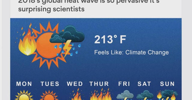 Scientists link climate change to extreme weather this summer - CBS News