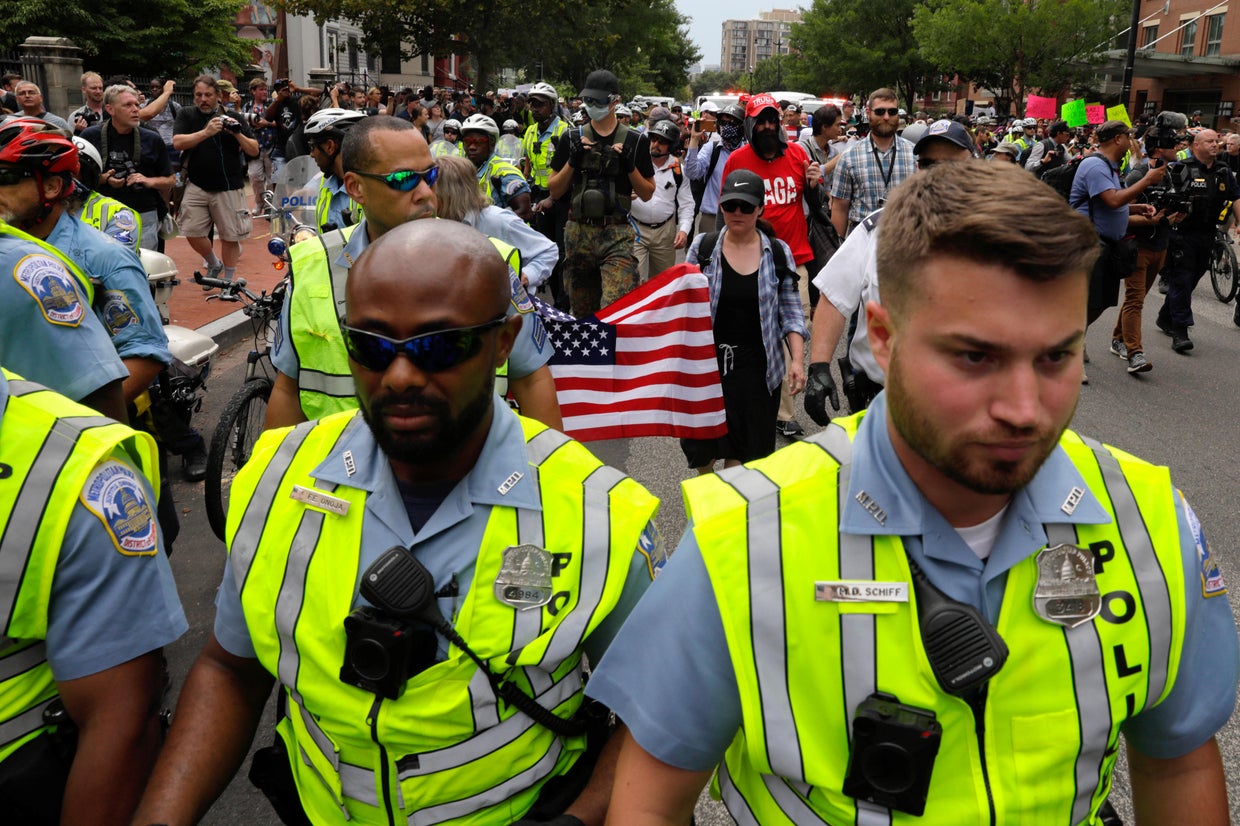 "Unite the Right" rally today: Counter-protesters outnumber white ...