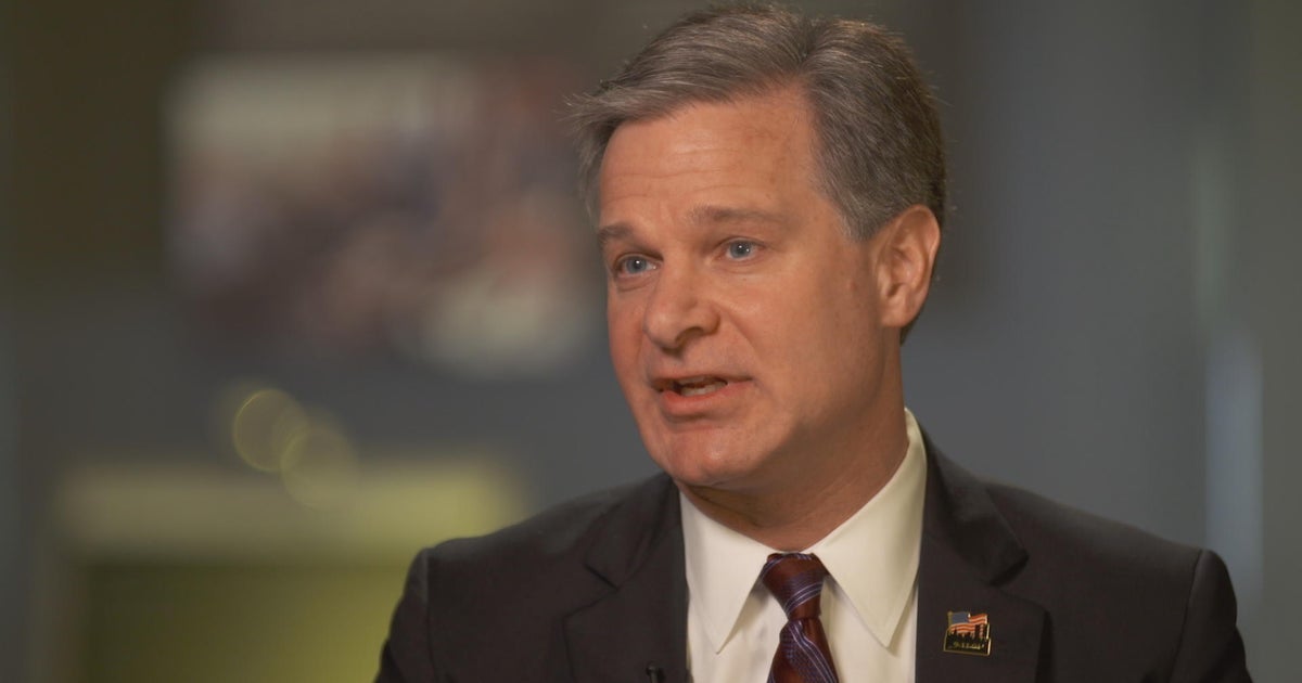 FBI Director Christopher Wray: "Today's terrorism threat is everywhere ...