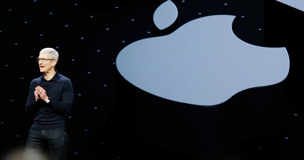Apple iPhone, iPad and Mac sales slumping in China, Tim Cook says - CBS ...