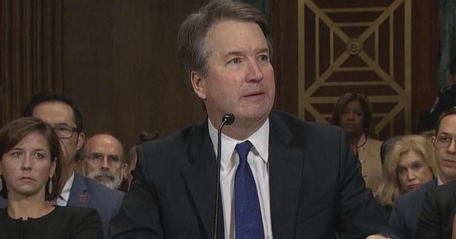 Brett Kavanaughs Opening Statement At Senate Hearing Cbs News