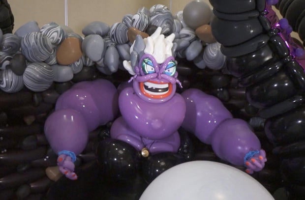 Balloon art: A POP! culture competition - CBS News