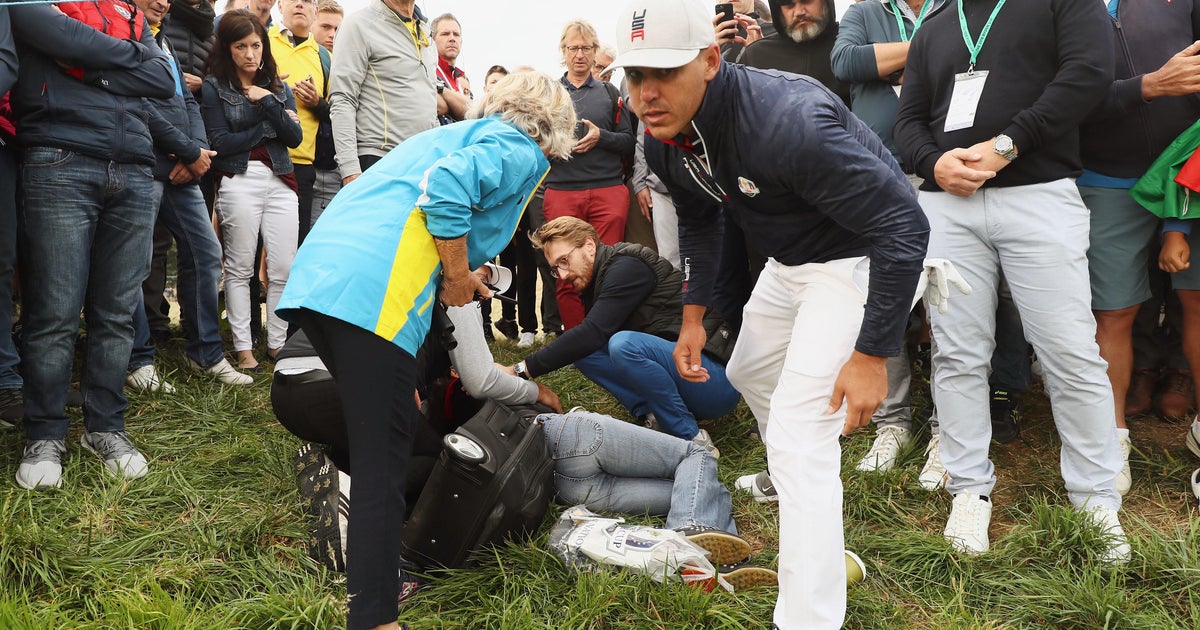 Ryder Cup 2018: Woman partially blinded by Brooks Koepka tee shot - CBS ...