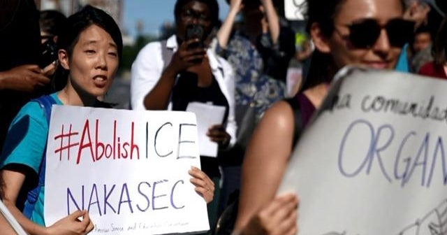 Grassroots anti-ICE movements aim to deter agency at local level - CBS News