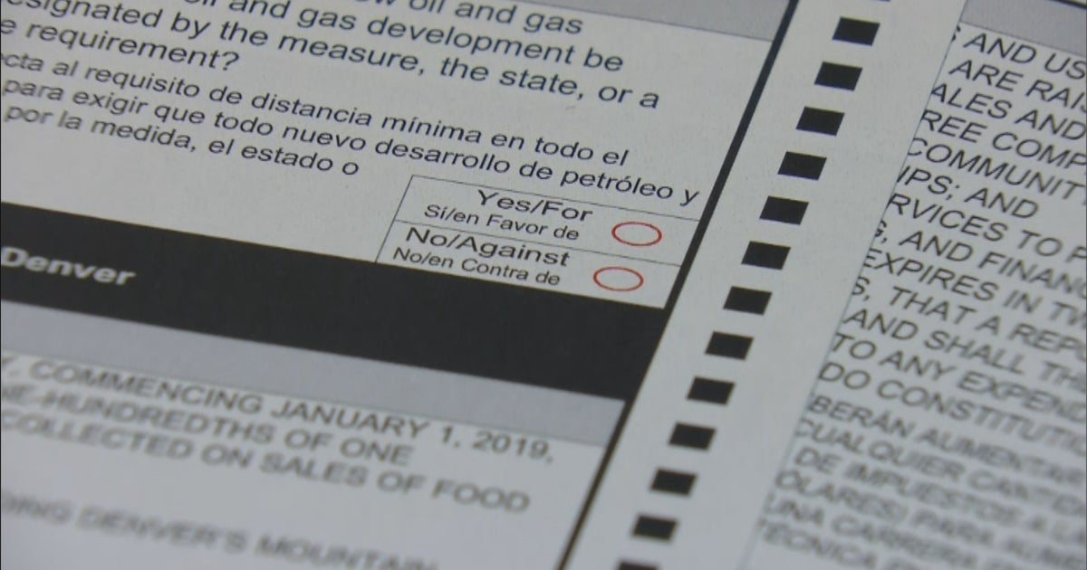 Voters Casting Ballots By Mail At Early Voting Centers Cbs Colorado