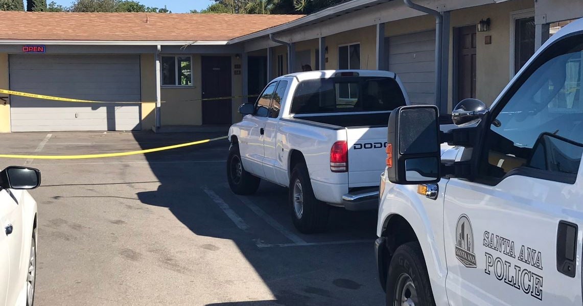 Woman Found Murdered In Santa Ana Motel; Suspect Detained - CBS Los Angeles