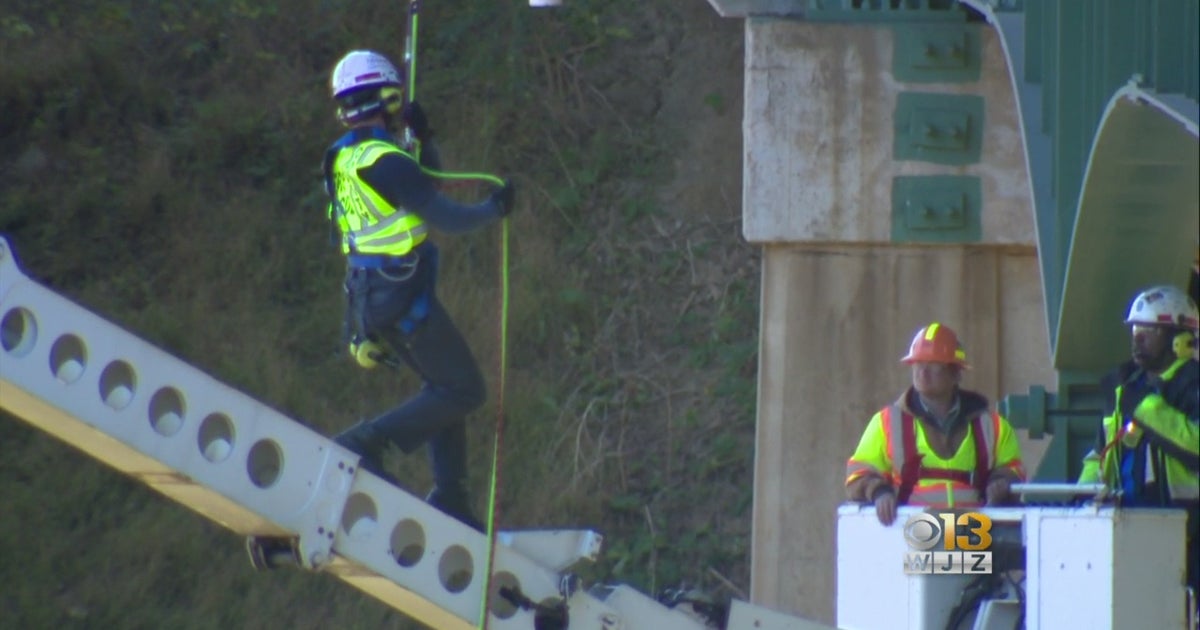 Months After Fiery Accident On Maryland Bridge, Firefighters Practice ...