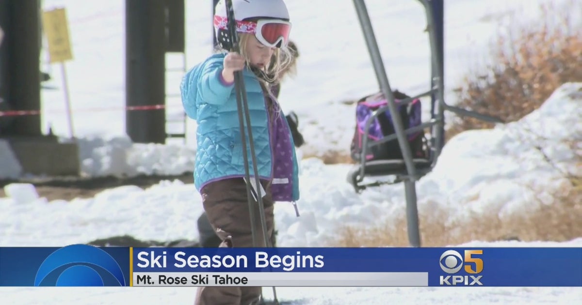 Skiers Hit The Slopes On Mount Rose - CBS San Francisco