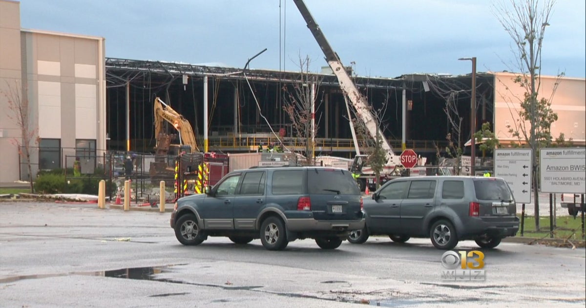 2 Tornadoes Caused Damage In Maryland, Reaching Peak Of 105 MPH - CBS ...