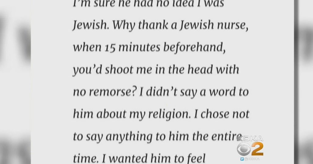 'I Didn't See Evil': Jewish Nurse Who Treated Accused Synagogue Shooter ...