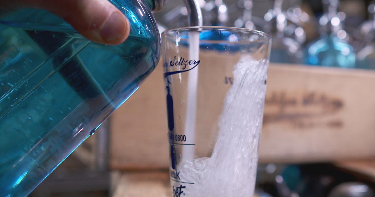 Sparkling water is making a splash: The rise in seltzer sales - CBS News