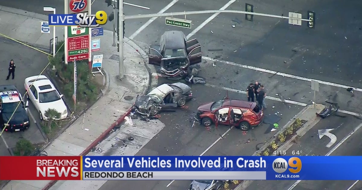 1 Dead, 7 Hurt In Crash In Redondo Beach - CBS Los Angeles