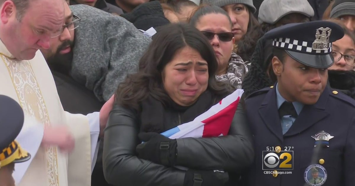 A Final Farewell To Fallen Officer Samuel Jimenez - CBS Chicago