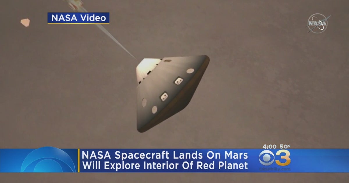 NASA Celebrates Historic Landing On Mars To Study Planet's Interior ...