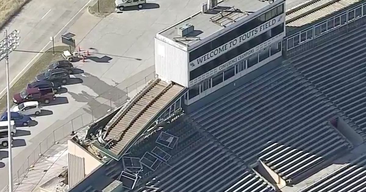 UNT Begins Demolishing Rest Of Fouts Field - CBS Texas