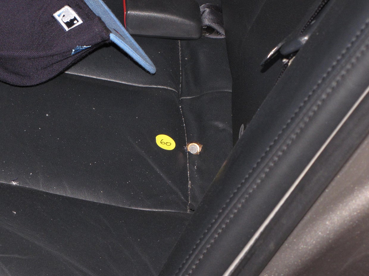 Evidence photos from the police shooting of Danroy "DJ" Henry Jr.