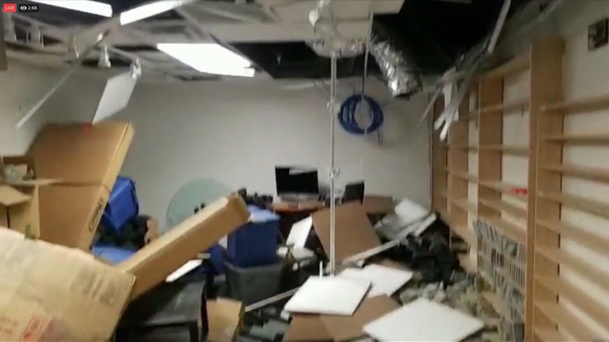 Alaska earthquake and aftershocks